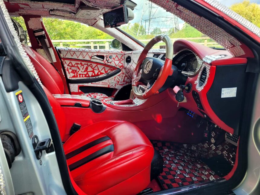 Crystal encrusted car being sold for £7,000 - What's The Jam