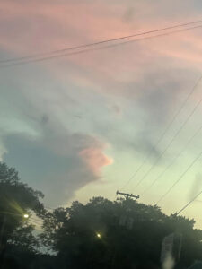 Former President Donald Trump spotted lurking in the CLOUDS - What's ...