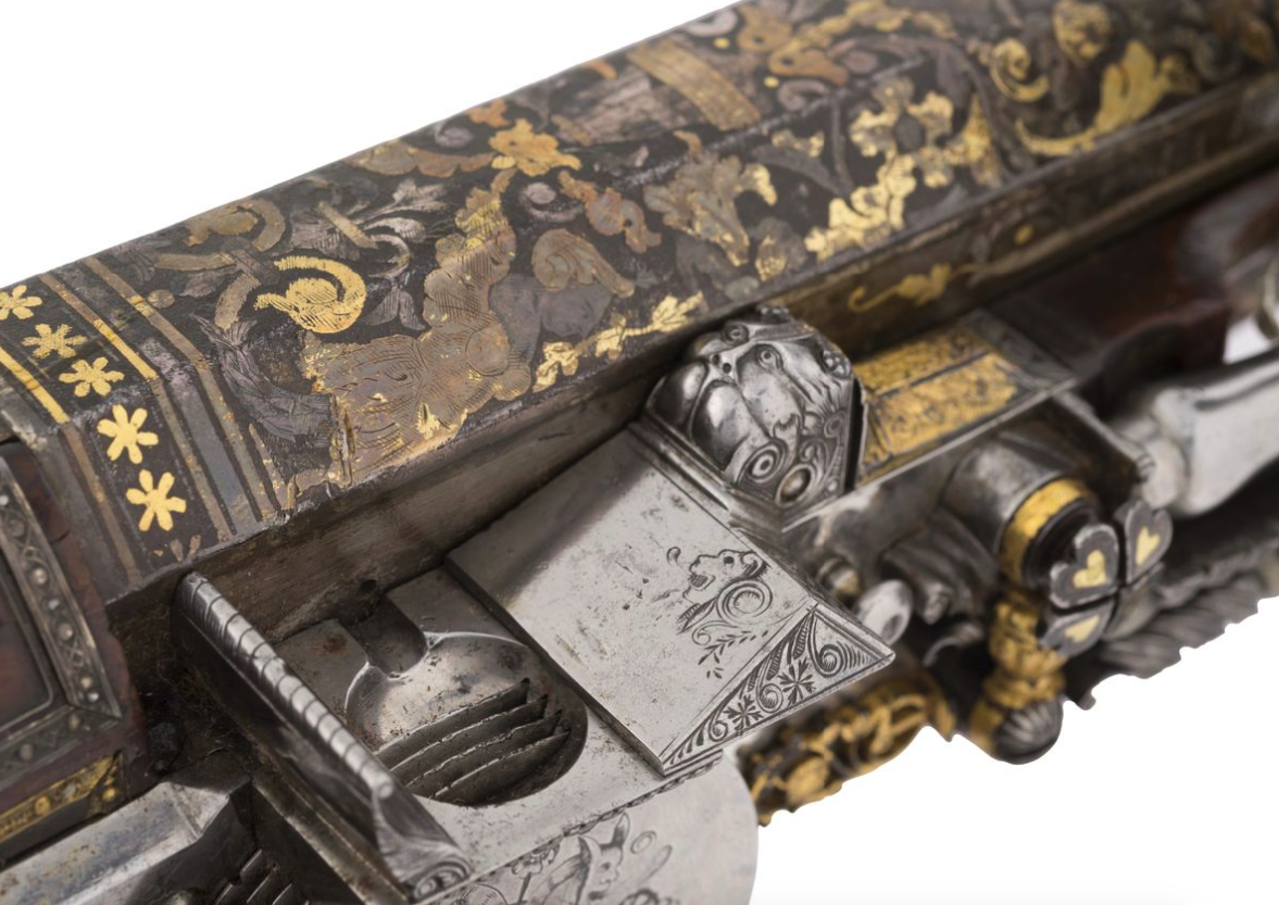 Gun fit for a king: Louis XIII’s ornate weapon on auction for $425,000 ...