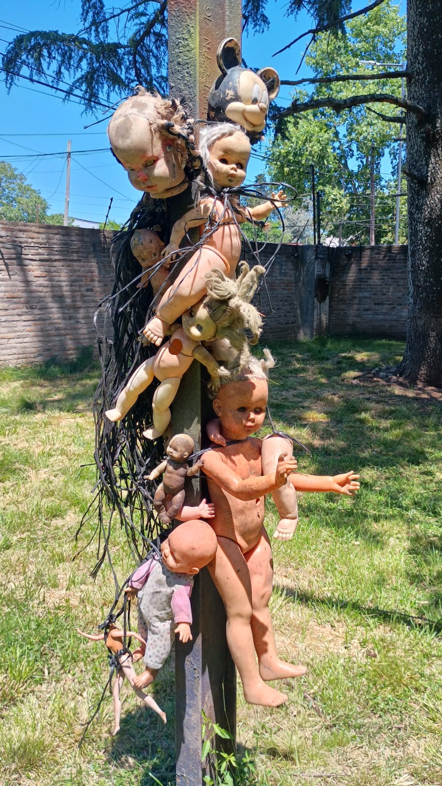 Real life demon with 666 carved into skull celebrates Halloween with ...