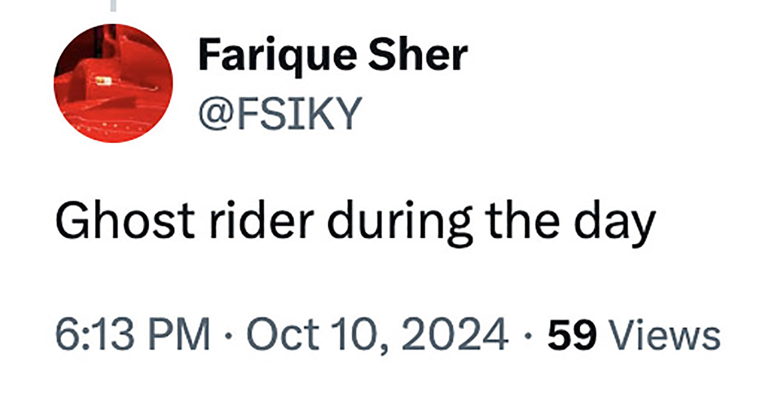 Riderless ‘ghost’ motorbike stuns drivers on motorway - What's The Jam
