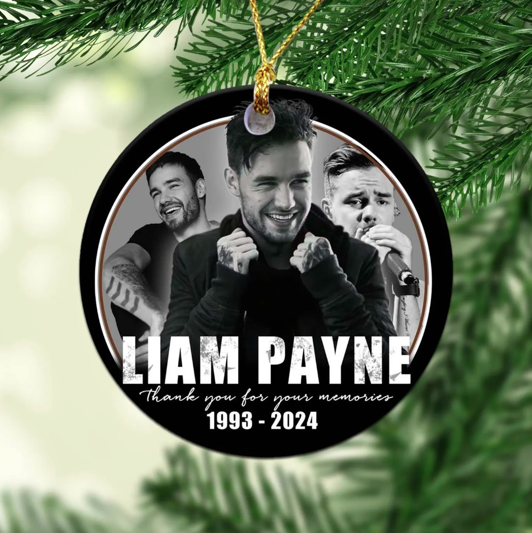 One Direction fans decorating Christmas trees with Liam Payne memorial ...