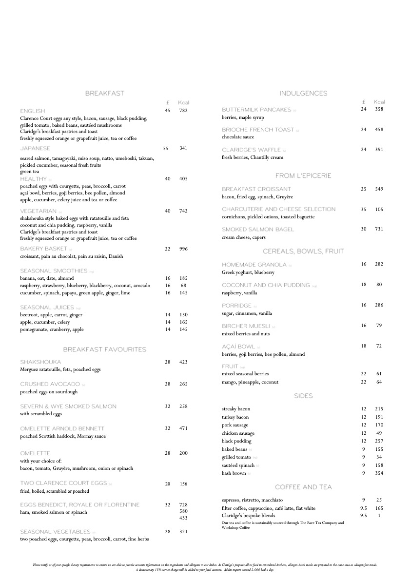 Is this the most expensive breakfast in Britain? Iconic restaurant ...