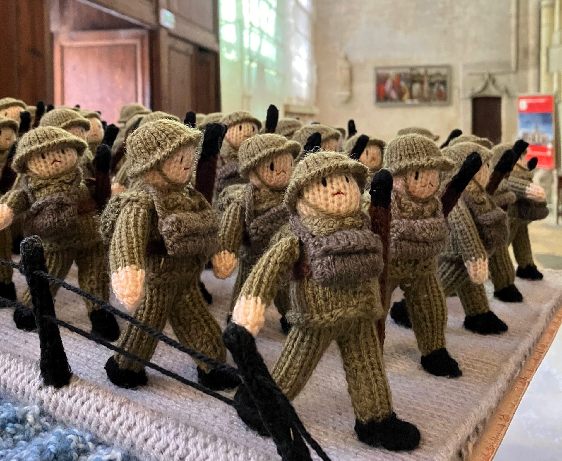 Crocheted D-Day display cancelled by council over safety concerns ...