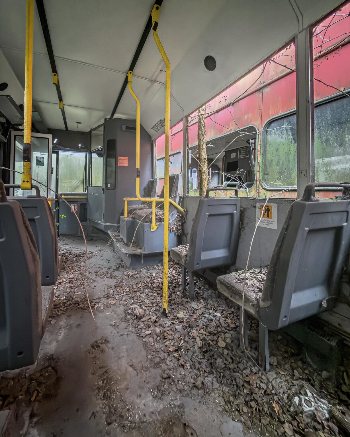 British explorer discovers abandoned ‘bus graveyard’ with double ...