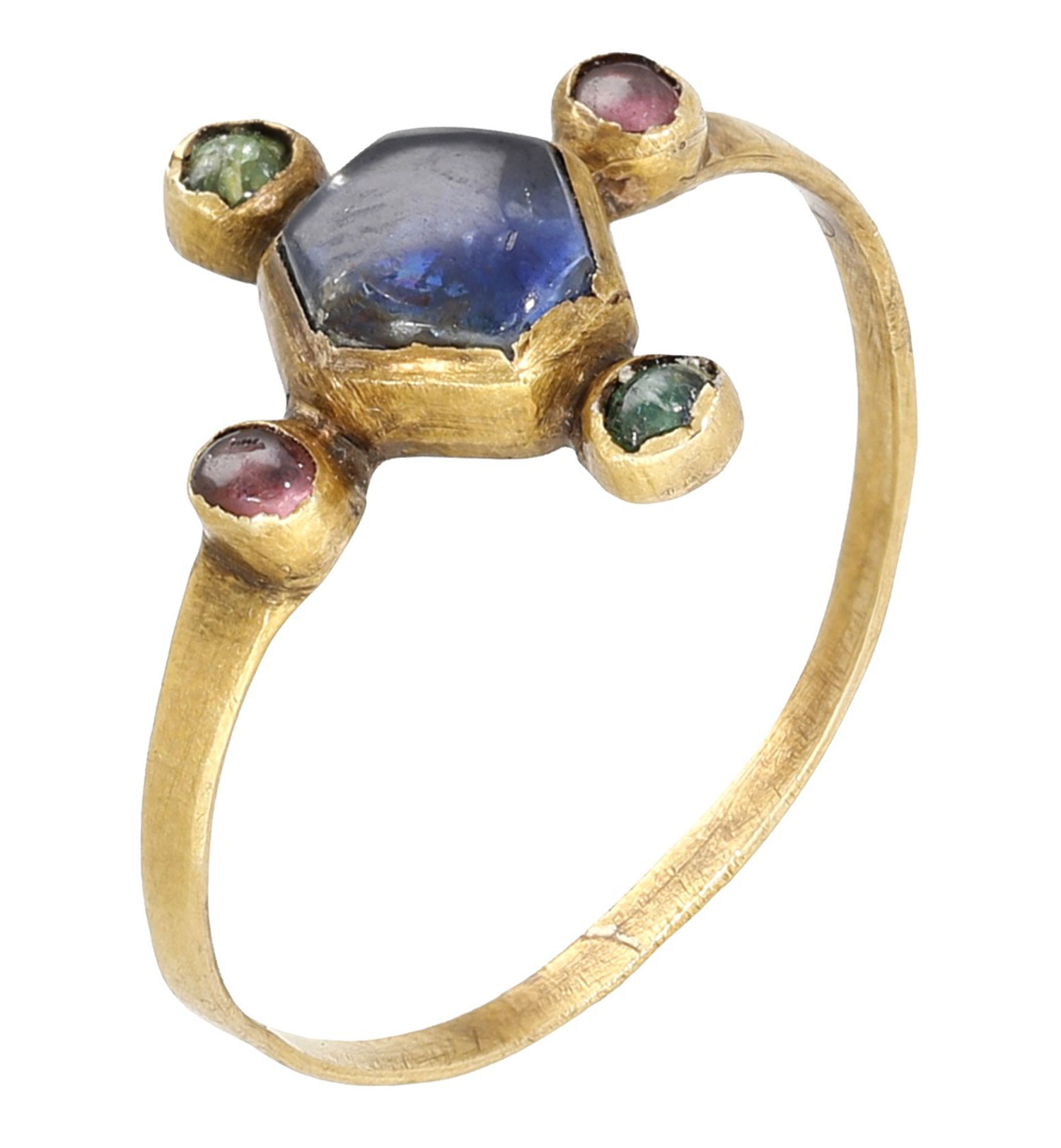 Extremely rare medieval ‘bishop’s ring’ found by metal detectorist in muddy field set to sell ...