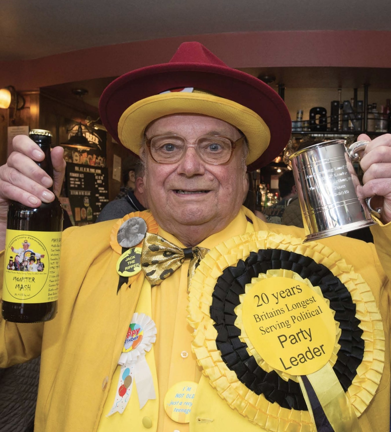 Monster Raving Loony Party leader to celebrate birthday…at his local ...