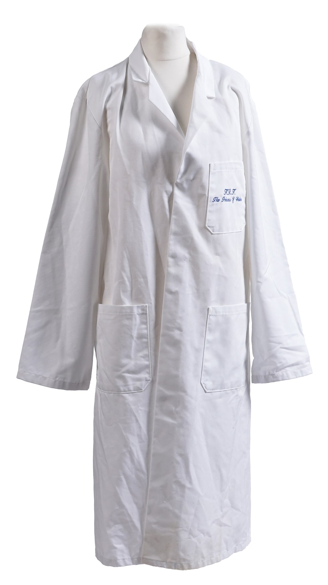 Lab coat worn by Princess Diana the day of her separation from Prince ...
