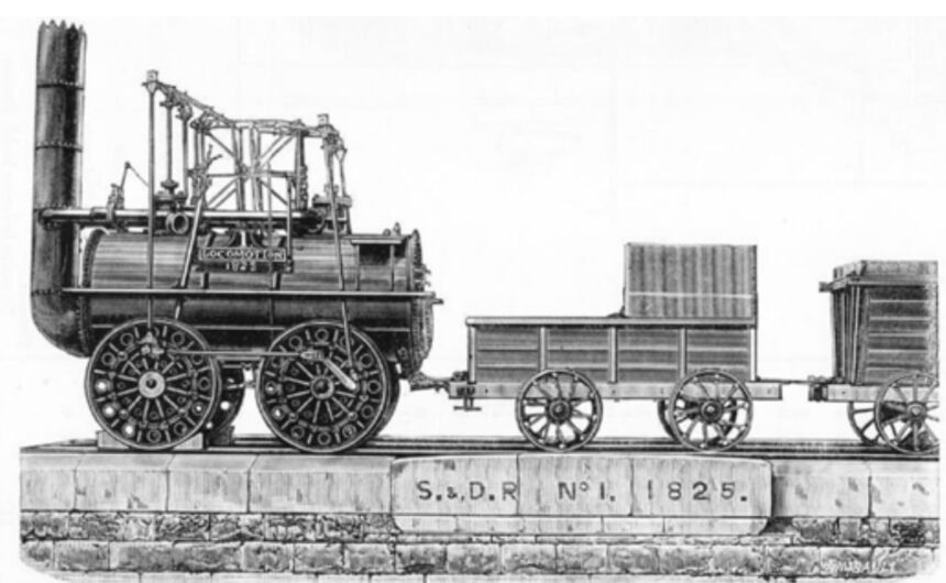 Number plates from world’s first ever steam passenger train go under ...