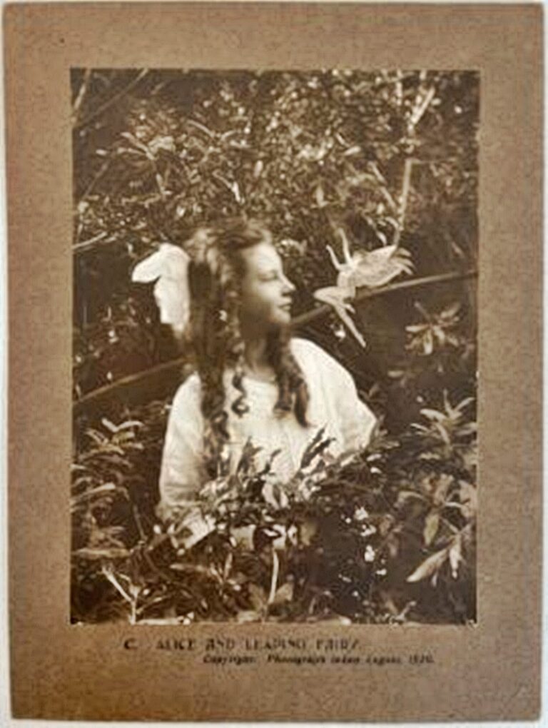 Set of infamous hoax photographs created by two girls during WWI that ...