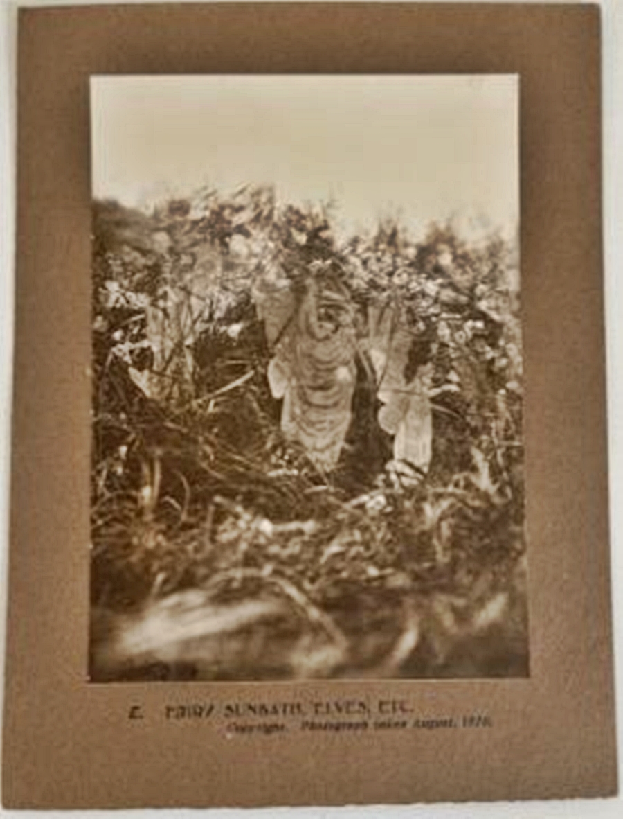 Set of infamous hoax photographs created by two girls during WWI that ...
