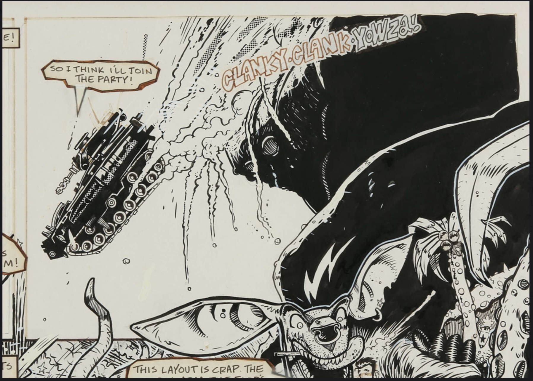 First-ever Tank Girl comic strip goes on sale for eye-watering £30,000 ...