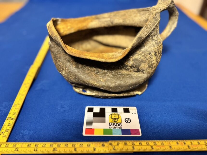 Rare 330-year-old captain’s chamber pot found in wreck off Britain ...