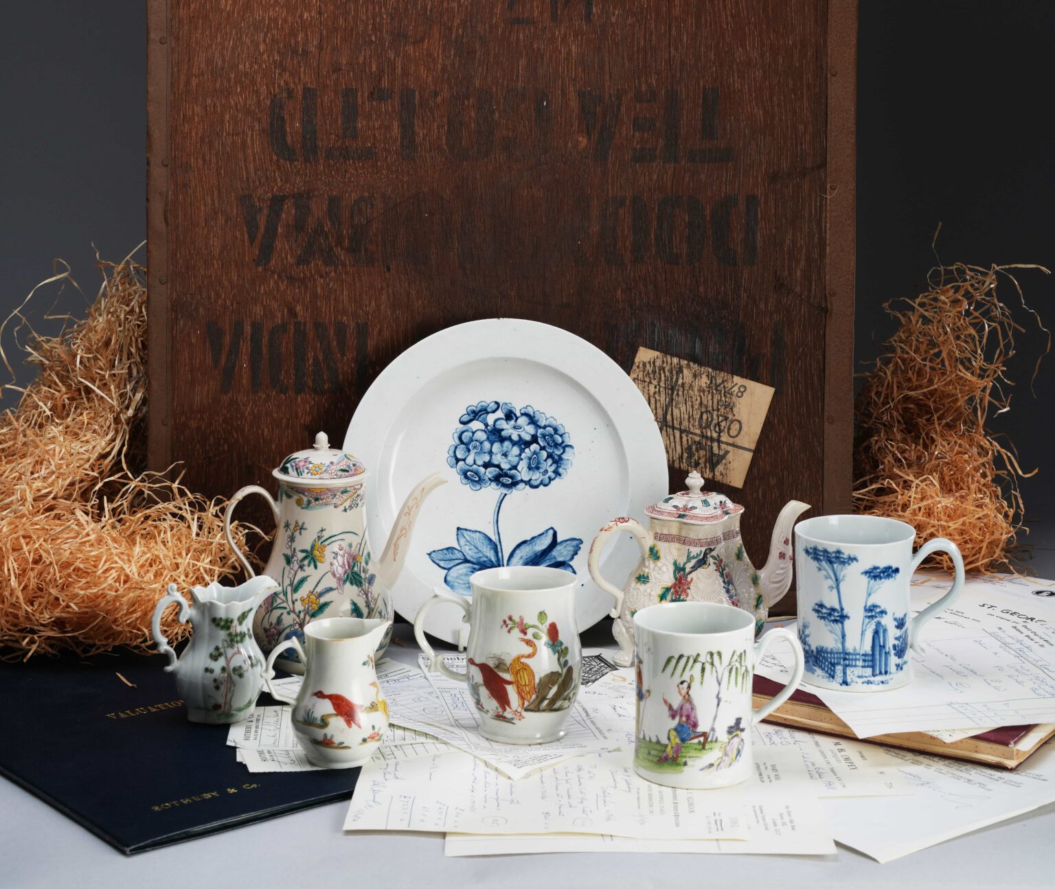Rare plate which lay hidden in attic is 260-years-old…and now set to ...