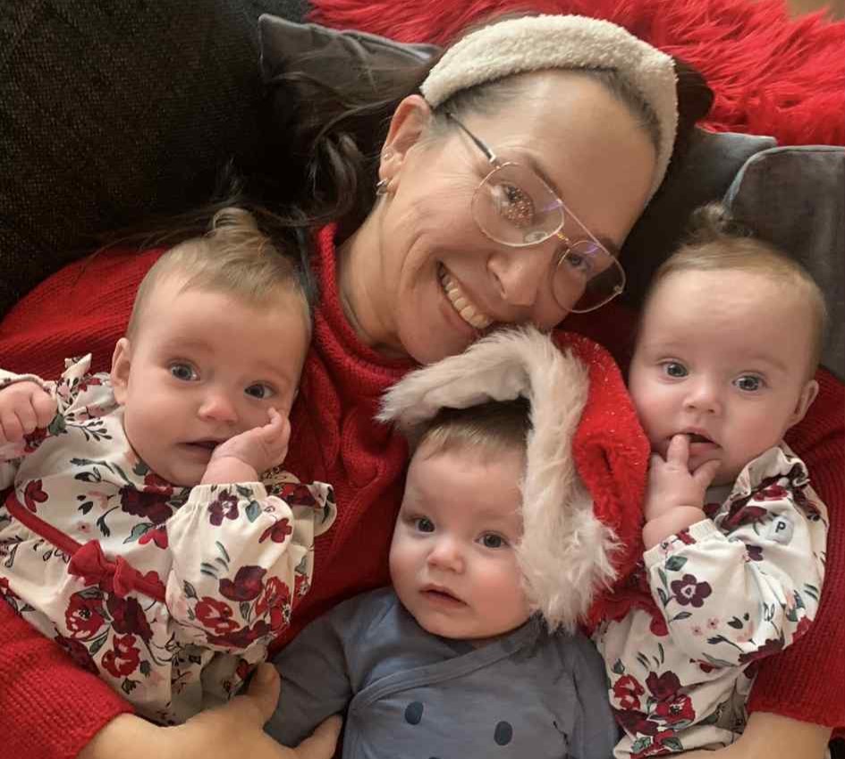 ‘I had TRIPLETS at 50 after being told our chances were just 5% – being ...
