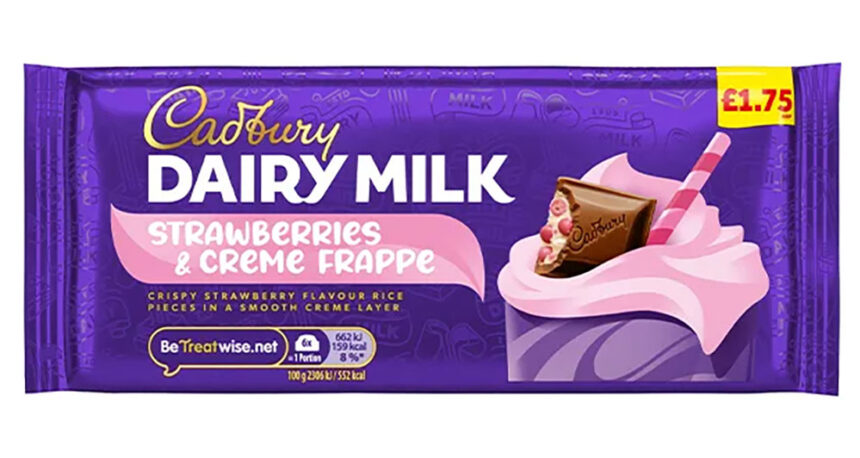 Cadbury’s new chocolate bar inspired by strawberries and cream that’s ...